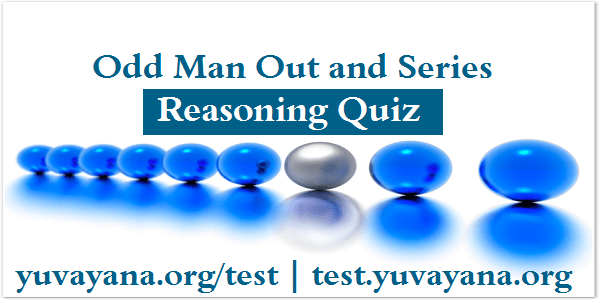 Odd Man Out and Series - 1 | Free Online Practice Test