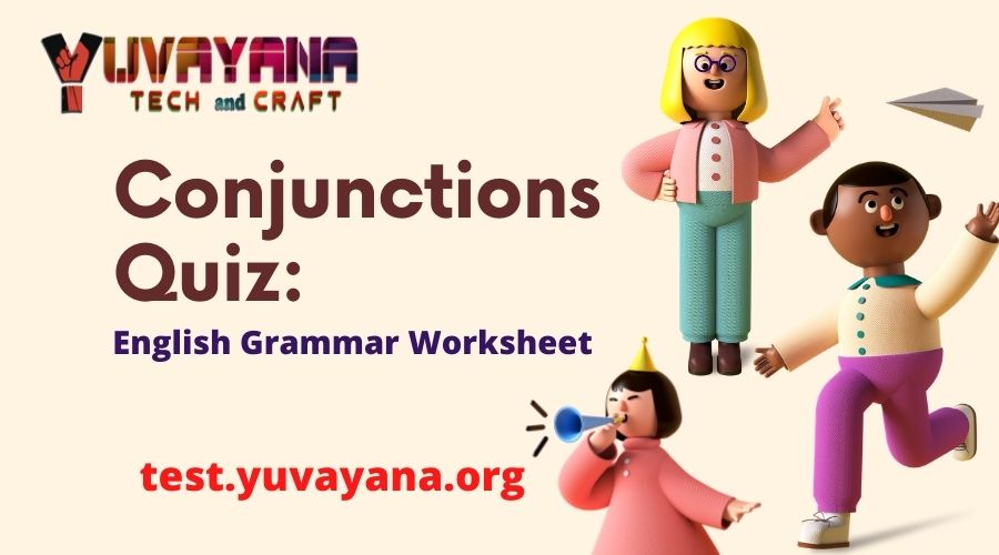 Online English Grammar Quiz Conjunctions 2 Free Online Practice Test