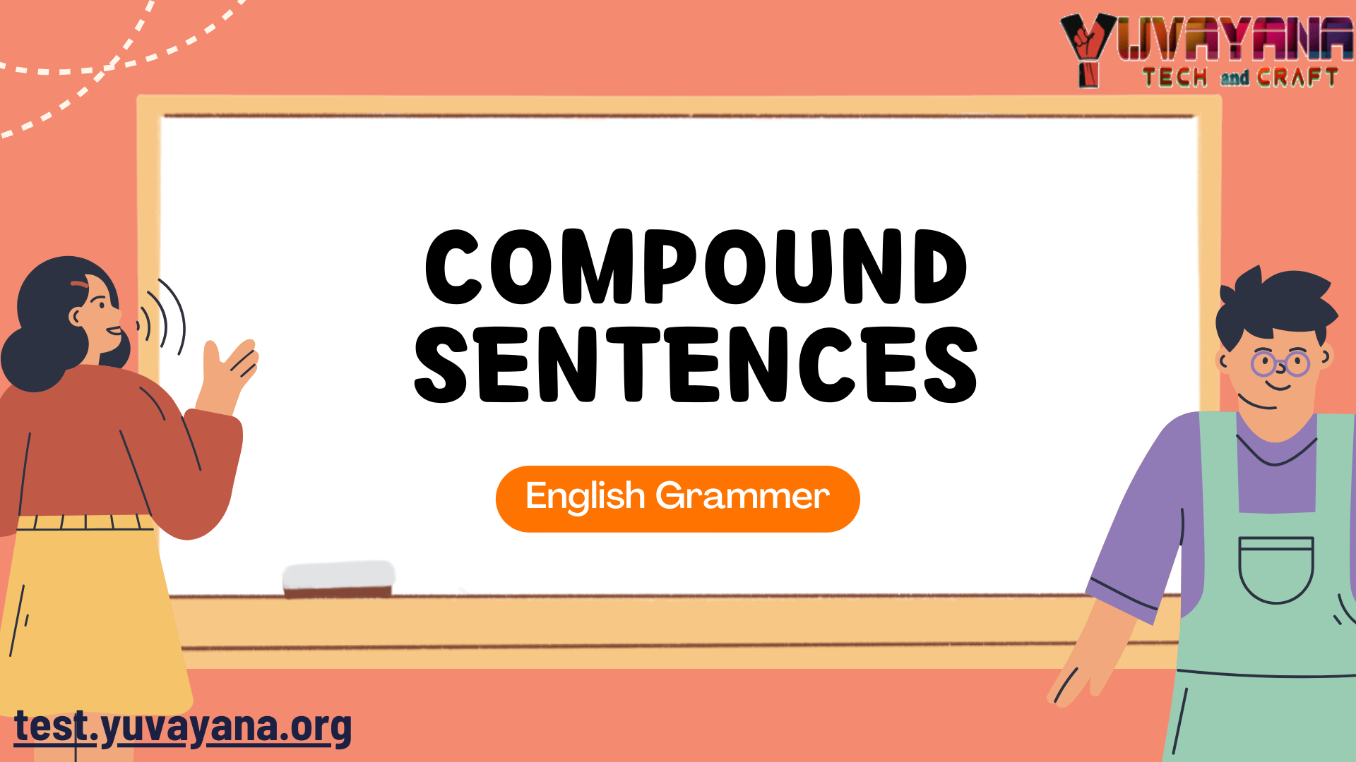 Compound Sentences – English Grammer MCQ Quiz with Answers