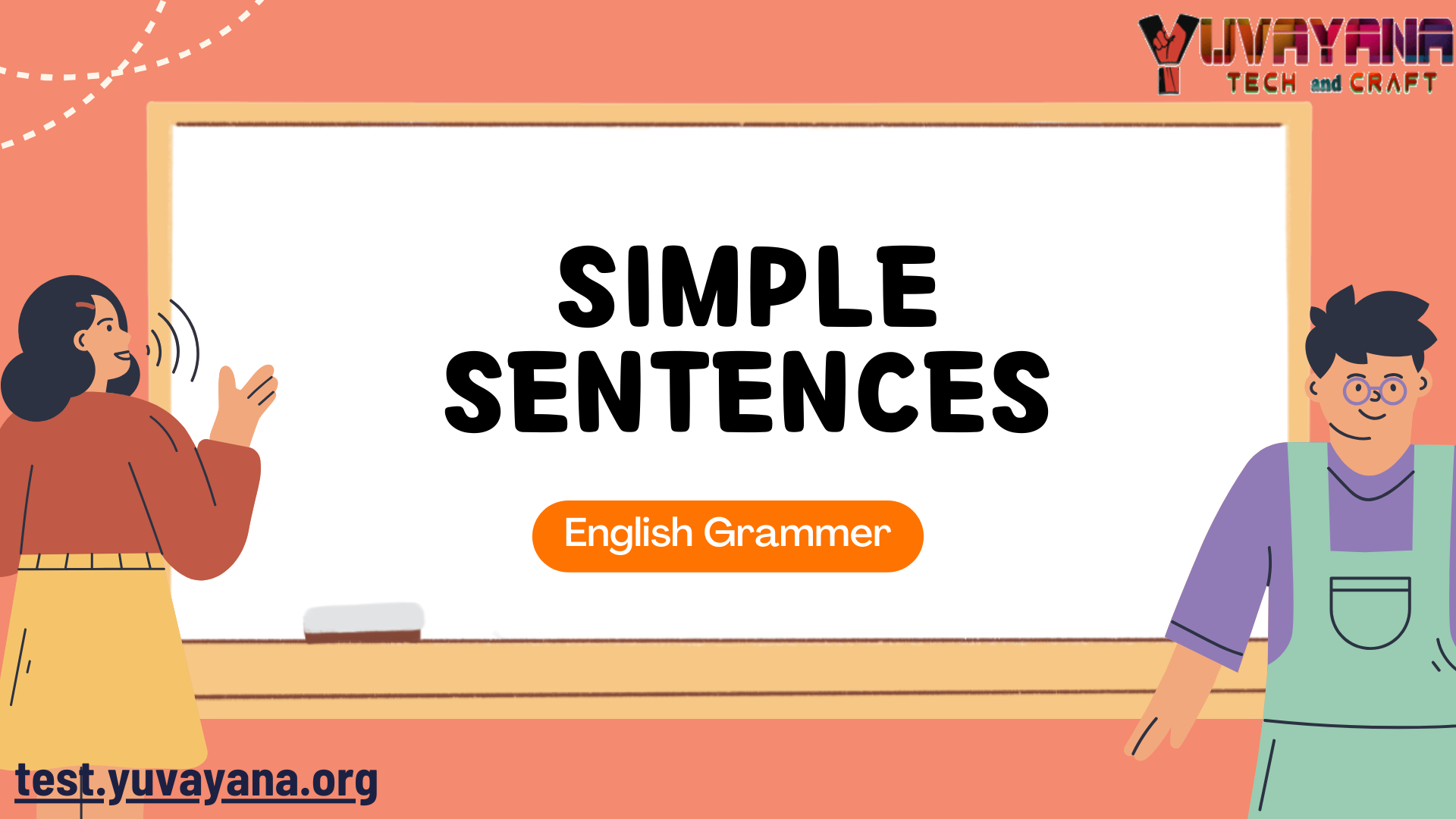Simple Sentences – English Grammer MCQ Quiz with Answers