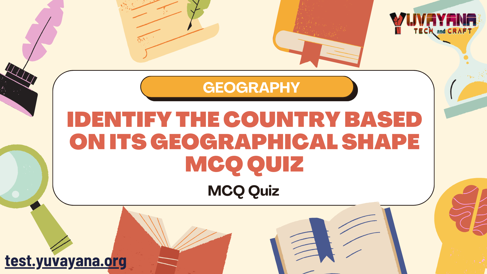 Identify the Country Based on Its Geographical Shape MCQ Quiz